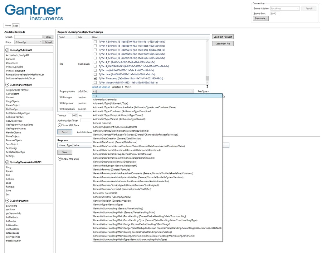 Configuration of objects