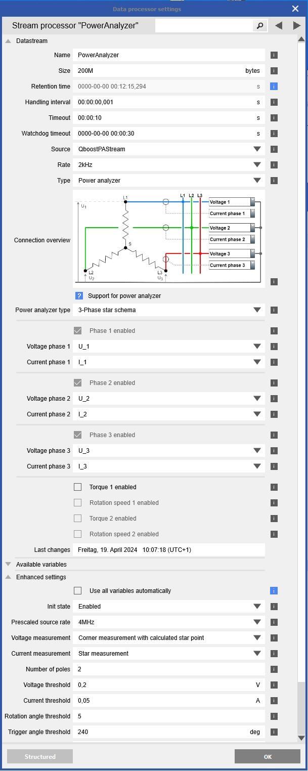 Power Analyzer GPA101 - Setup