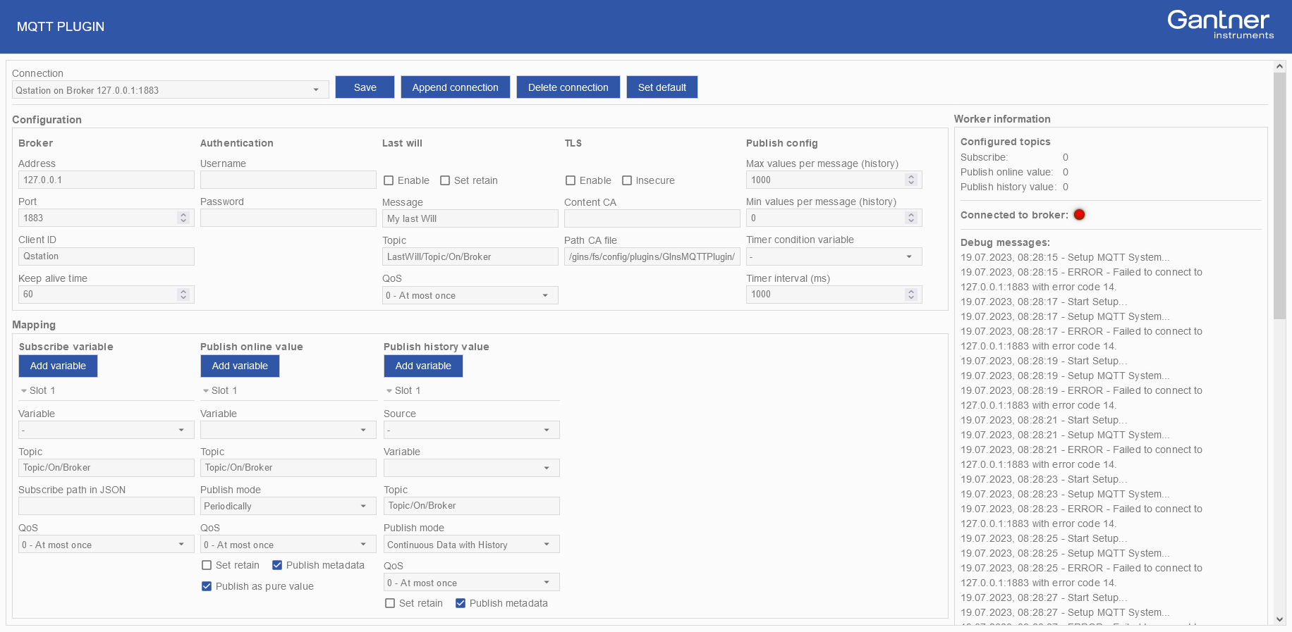 Plugin: MQTT Client (GInsMQTTPlugin) Plugin: MQTT Client (GInsMQTTPlugin)