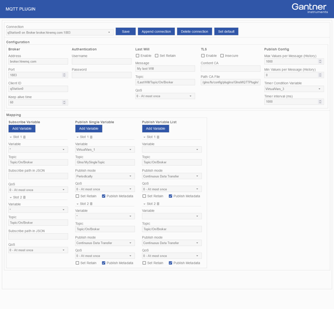 Plugin: MQTT (GInsMQTTPlugin)