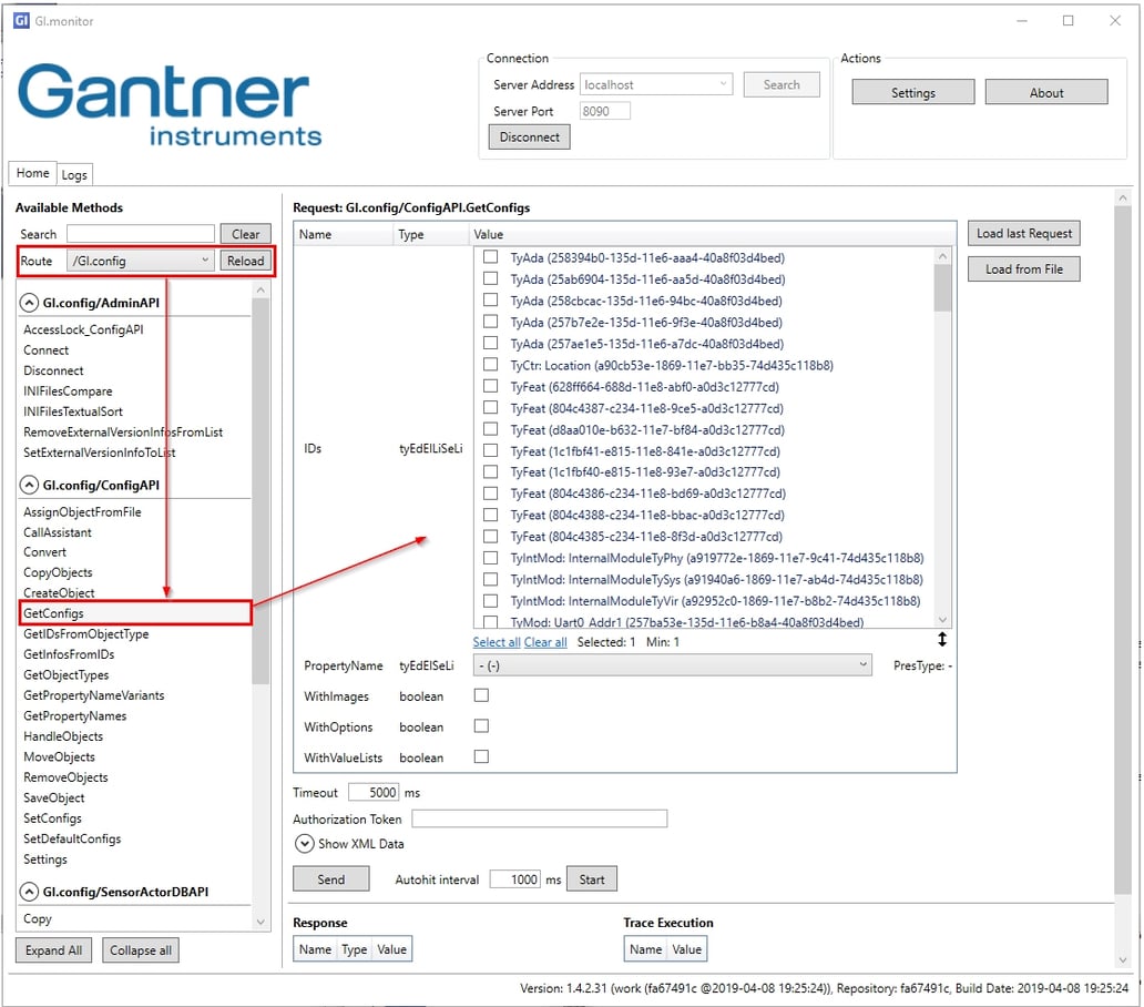 GI.bench API Quick Start Guide