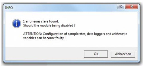 Common module errors and mitigation
