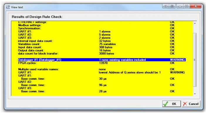 Common module errors and mitigation