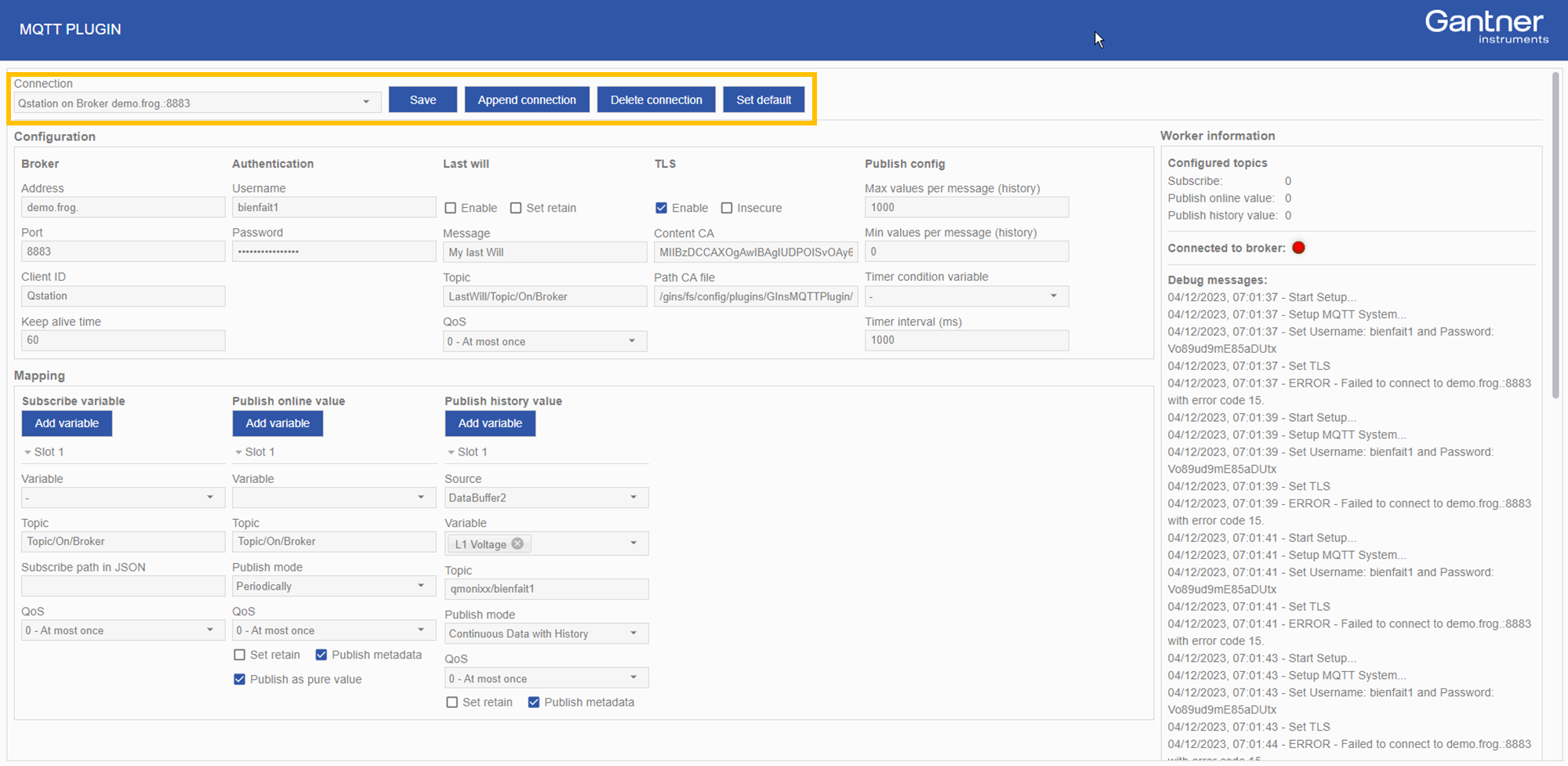 Plugin: MQTT Client (GInsMQTTPlugin)