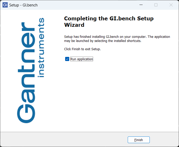 GI.bench Software Installation Guide