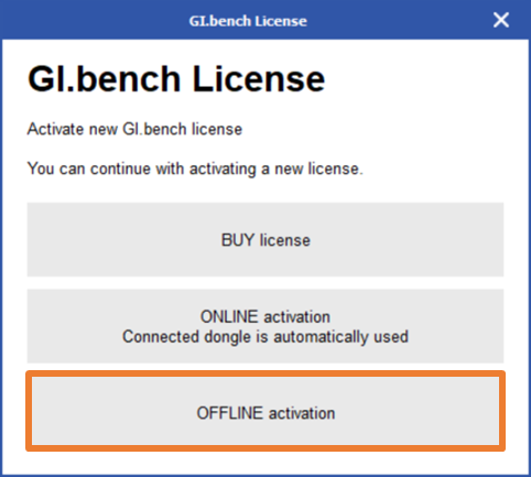 How To Activate Your GI.bench Software License