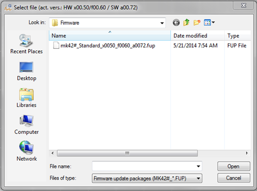 How to Update the Firmware on a Module