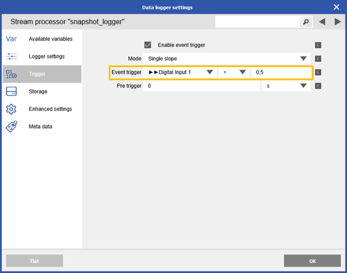 How to Set Up a Snapshot Logger