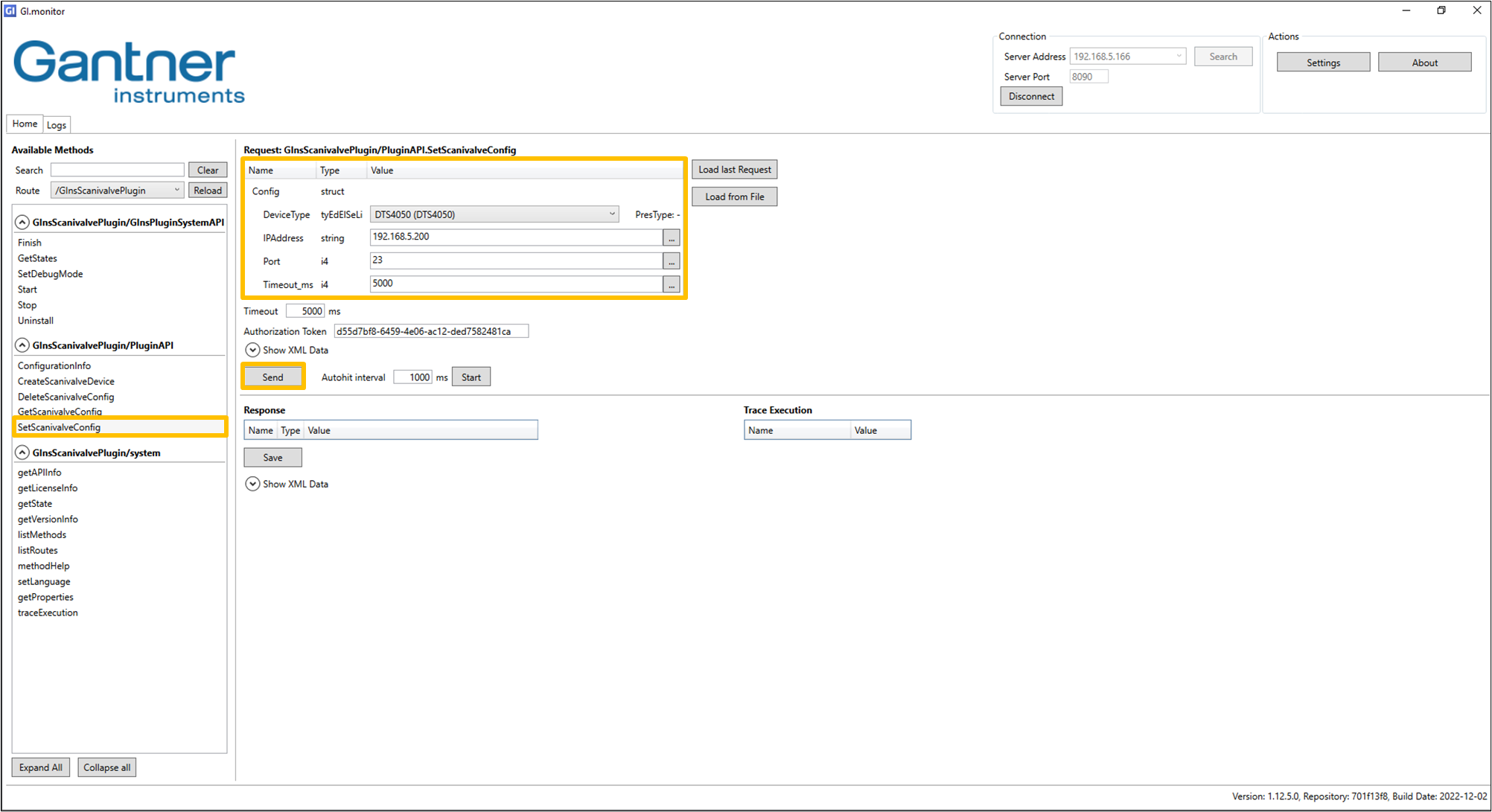 Plugin: Scanivalve pressure and temperature measurement ...