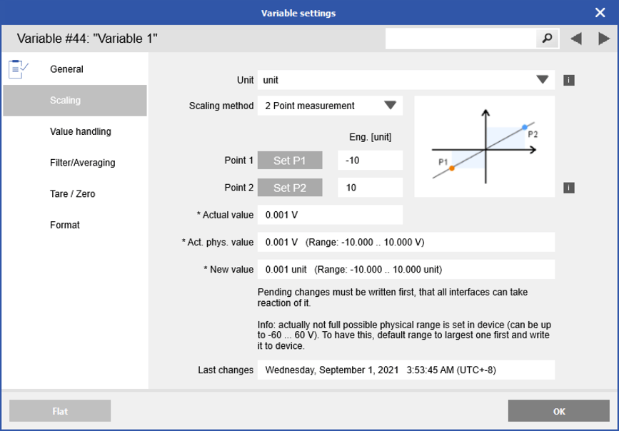 How to scale with live measurement