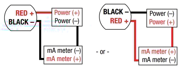 How to connect loop powered sensors